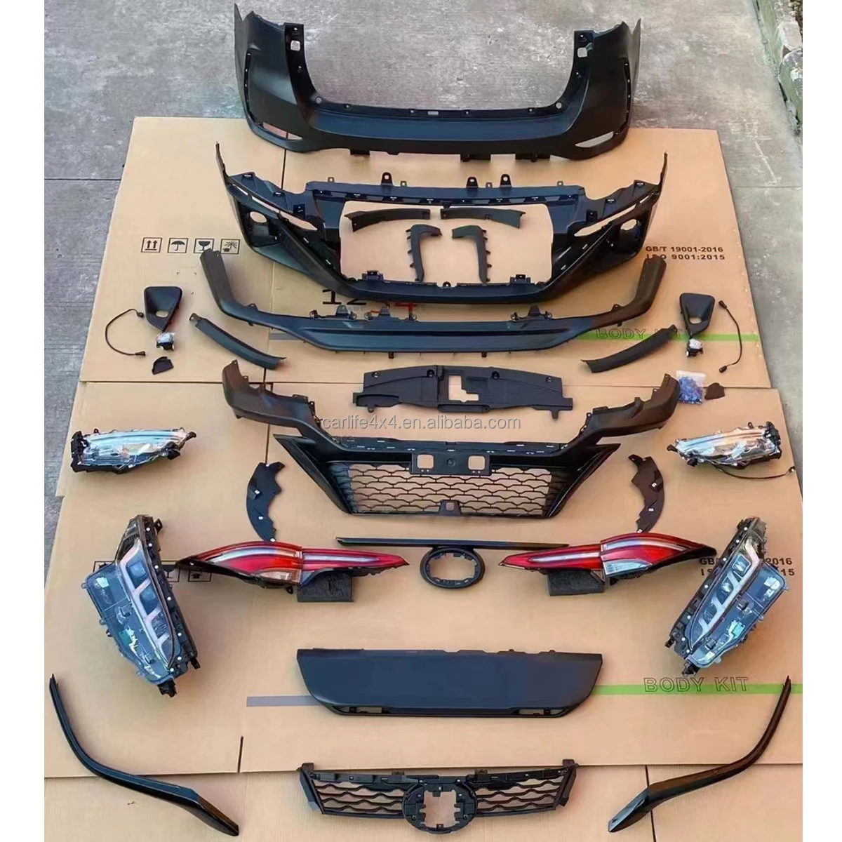 Car Body Kit for Toyota Fortuner 2016-2019 Upgrade 2021