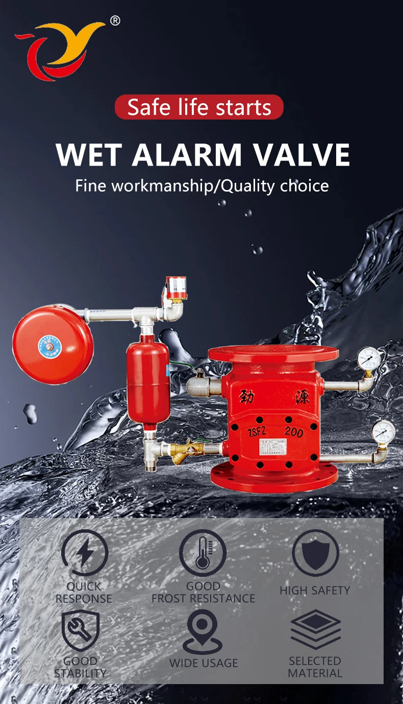 Fire Fighting Sprinkler System Flange Type Wet Fire Alarm Check Valve| Alibaba.com