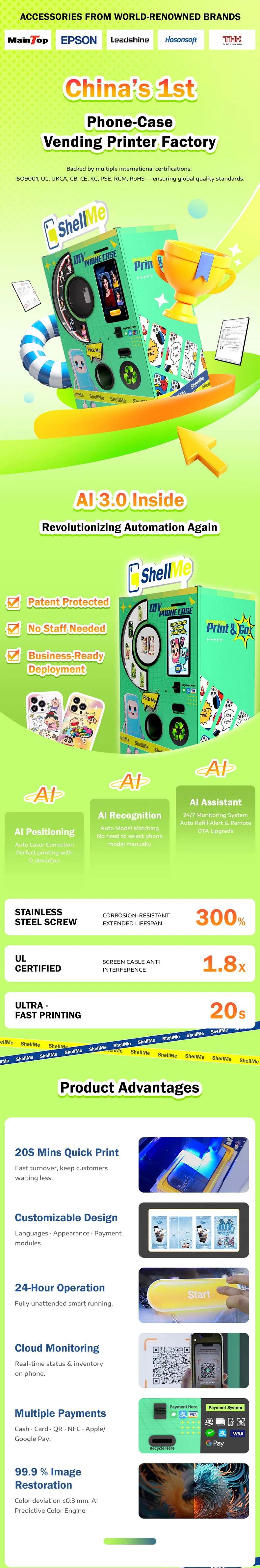 ShellMe Commercial Labubu Phone Case Printing Machine DIY Phone Case ...