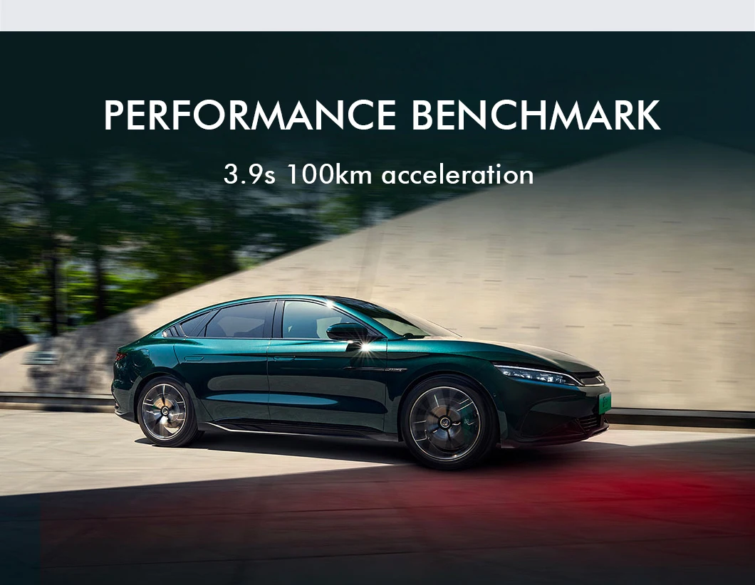 Byd Han Ev 2024 Five Seats 4 Wheel Electric Car Fast Electr Vehicles ...