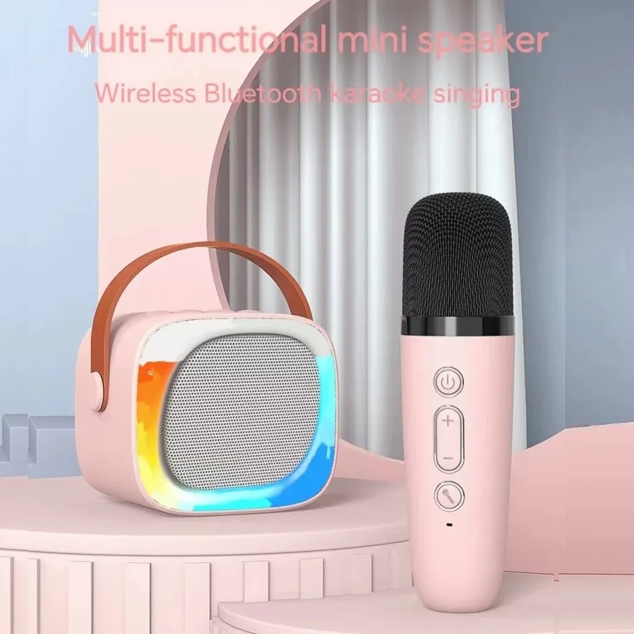 Best Portable Smart Wireless Microphone Bt Speaker Rgb Light Wireless ...