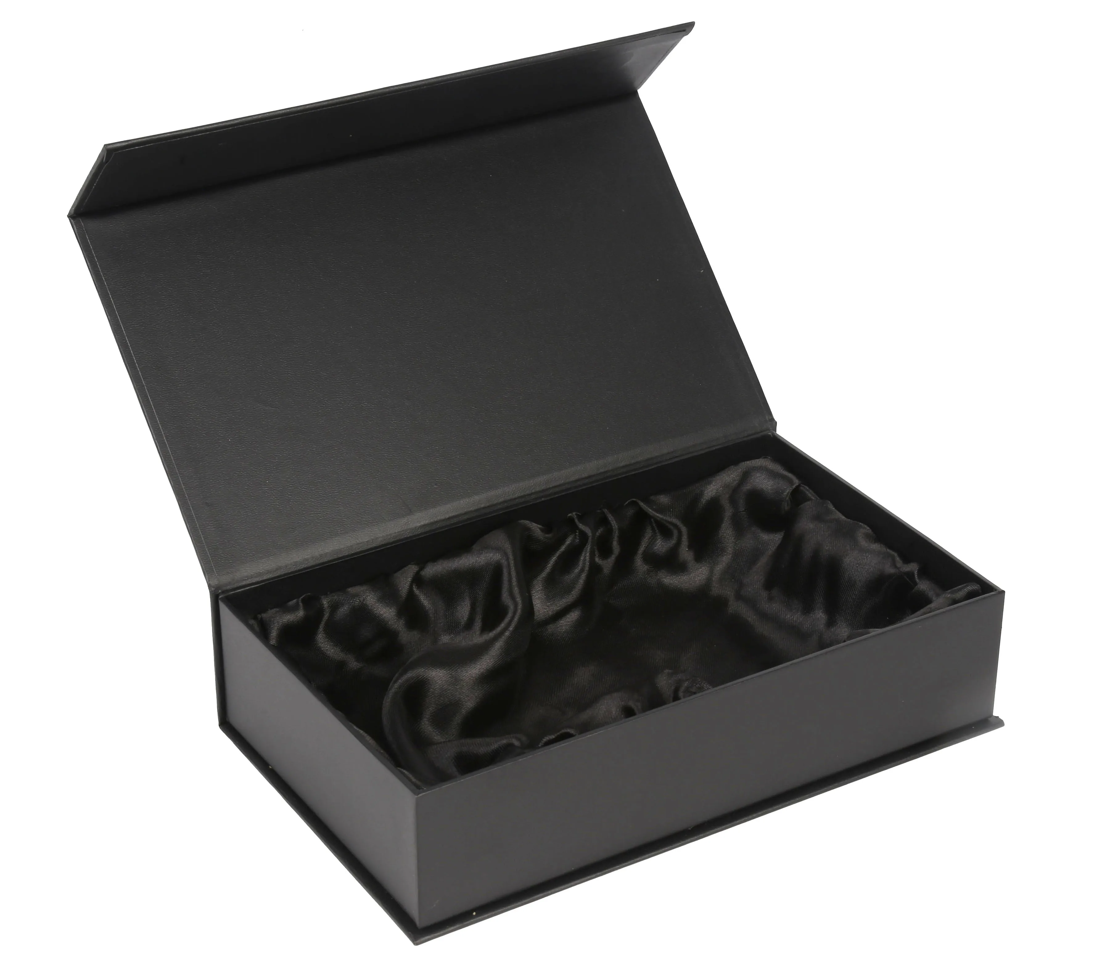 Luxury Magnetic Satin Lined Gift Boxes for Hair Packaging