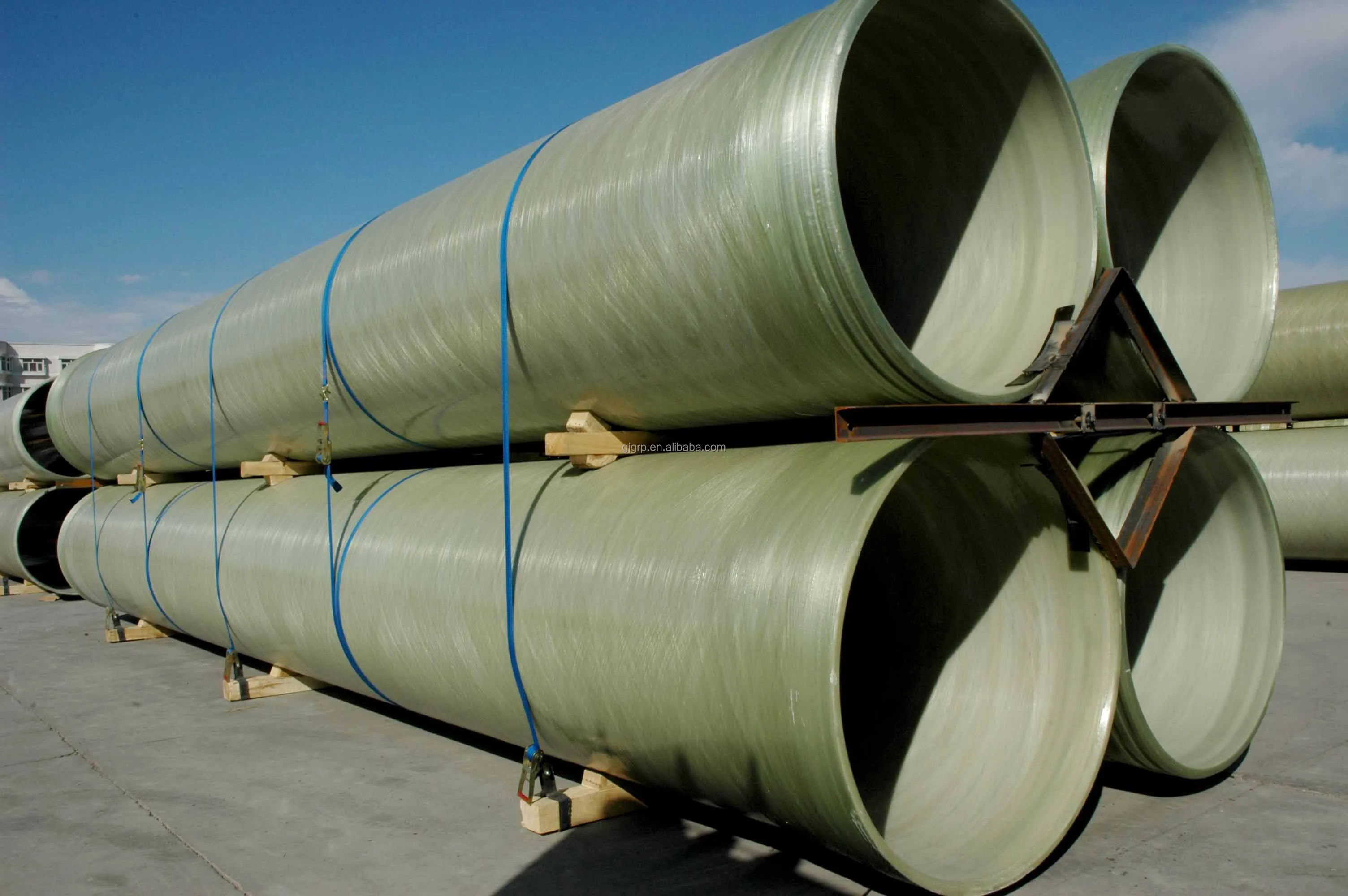 High Strength Large Diameter Grp Sand Pipe Fiberglass Mortar Pipe ...