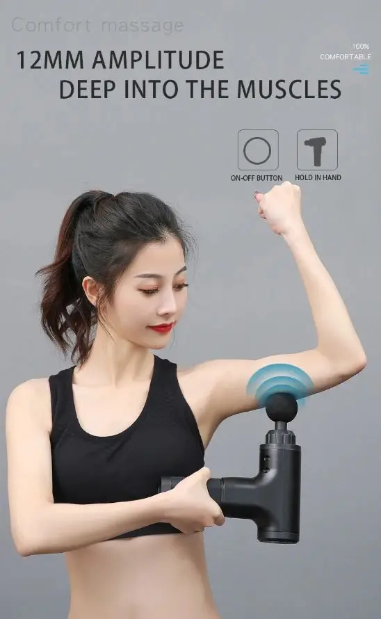 2024 Best Seller Electric Fascial Gun Massager Professional Small ...