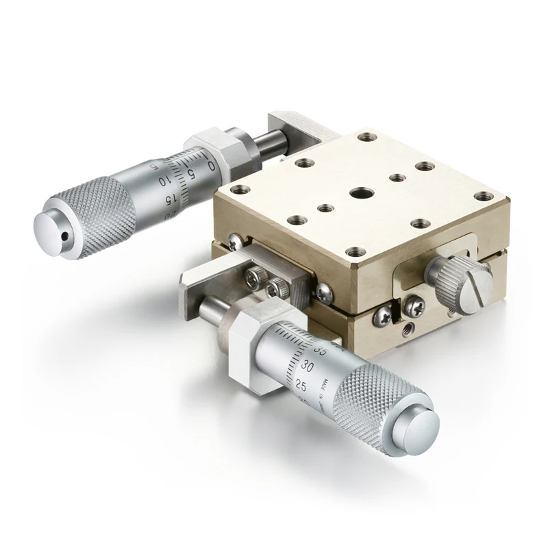 Manual Xy-axis Stages Linear Ball Guide Low Profile High Accuracy ...