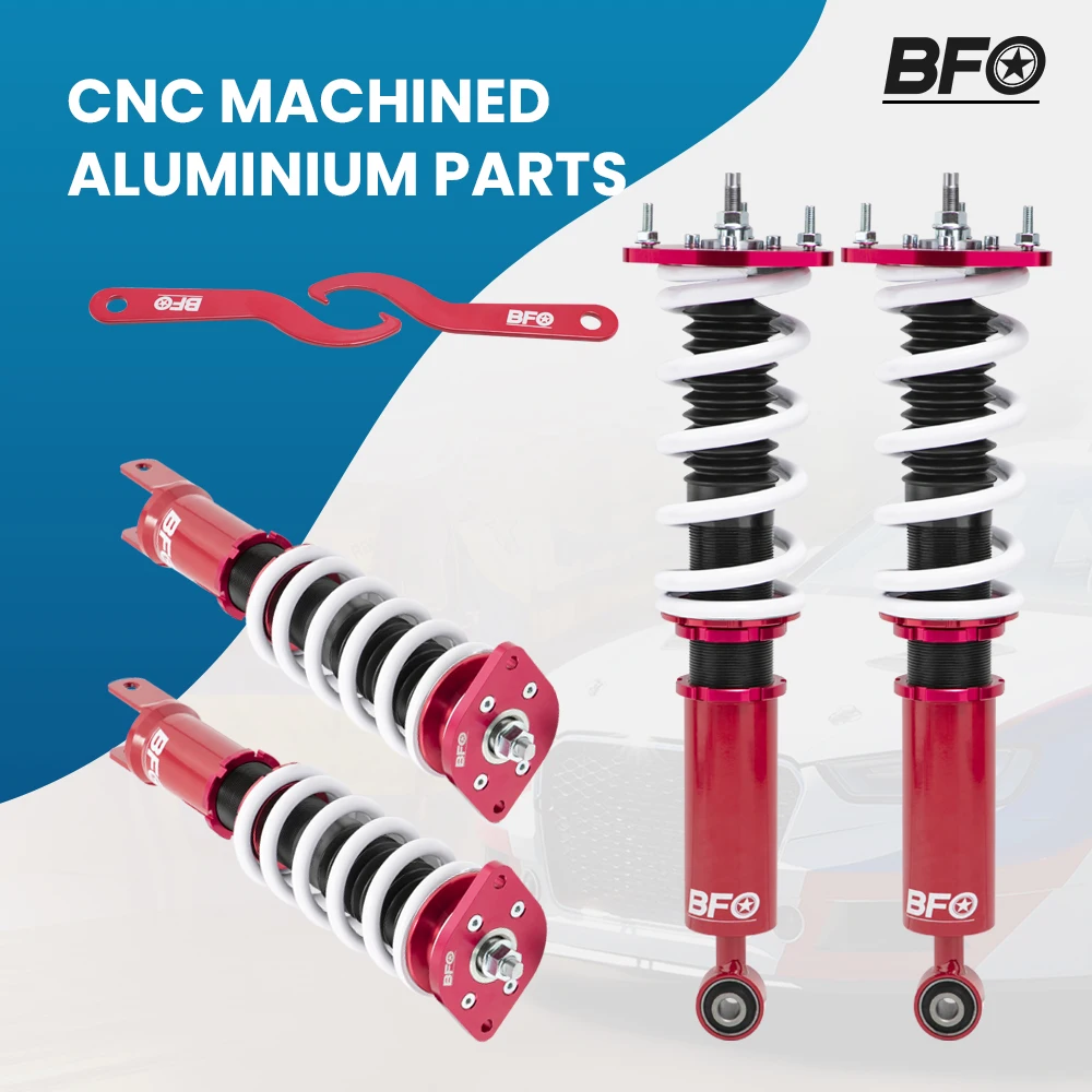 Bfo Adjustable Lowering Coilover Suspension For Nissan 370z Infiniti 09 ...