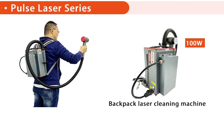 Paint and Rust Scraping Laser Machine - 2 Year Warranty