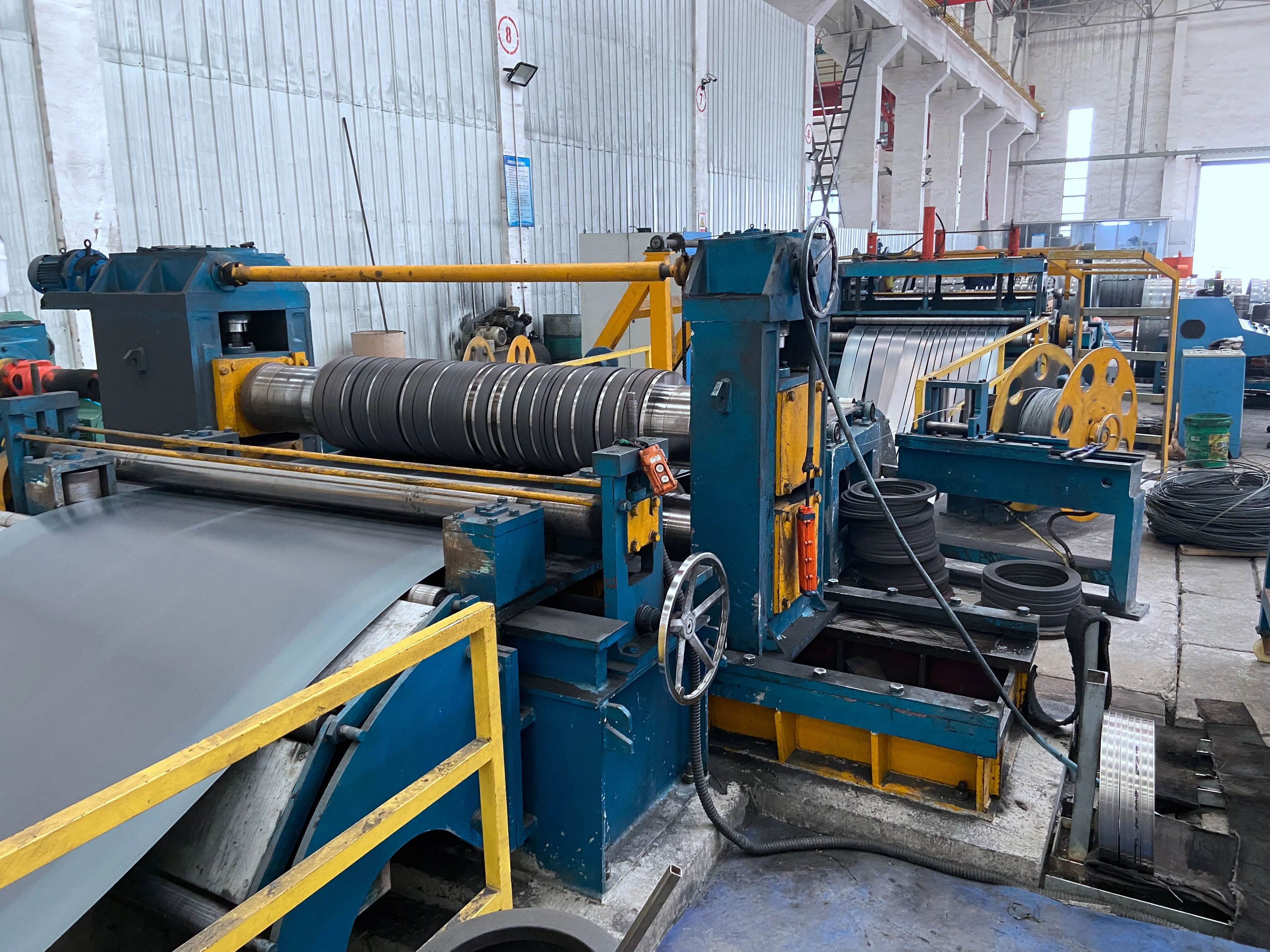 Steel Coil Sheet Metal Slitter Line Supplier High Precision Cutting ...