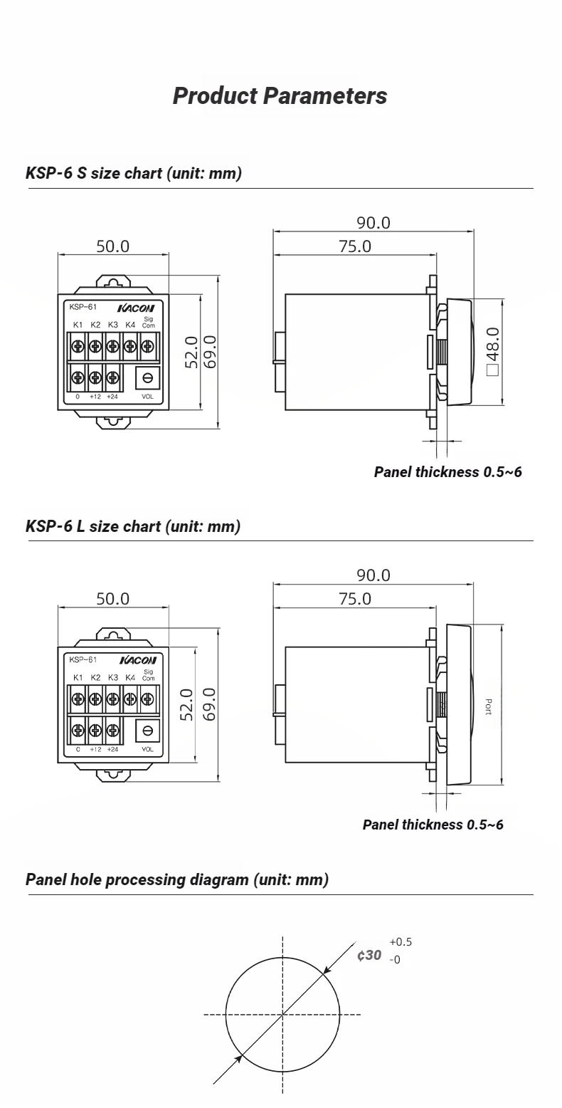 Korea Kacon Dc24v Multi-tone Wide Voltage Alarm Buzzer Electronic Sound ...
