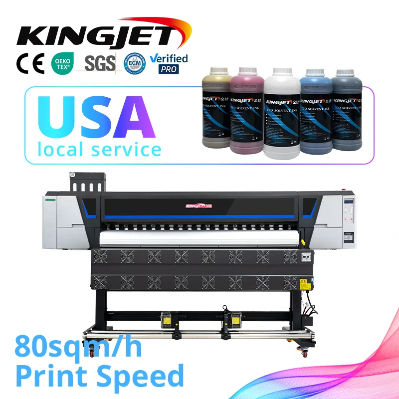 1.6m 1.8m plotter de impression 6ft wide format ecosolvent printer ...