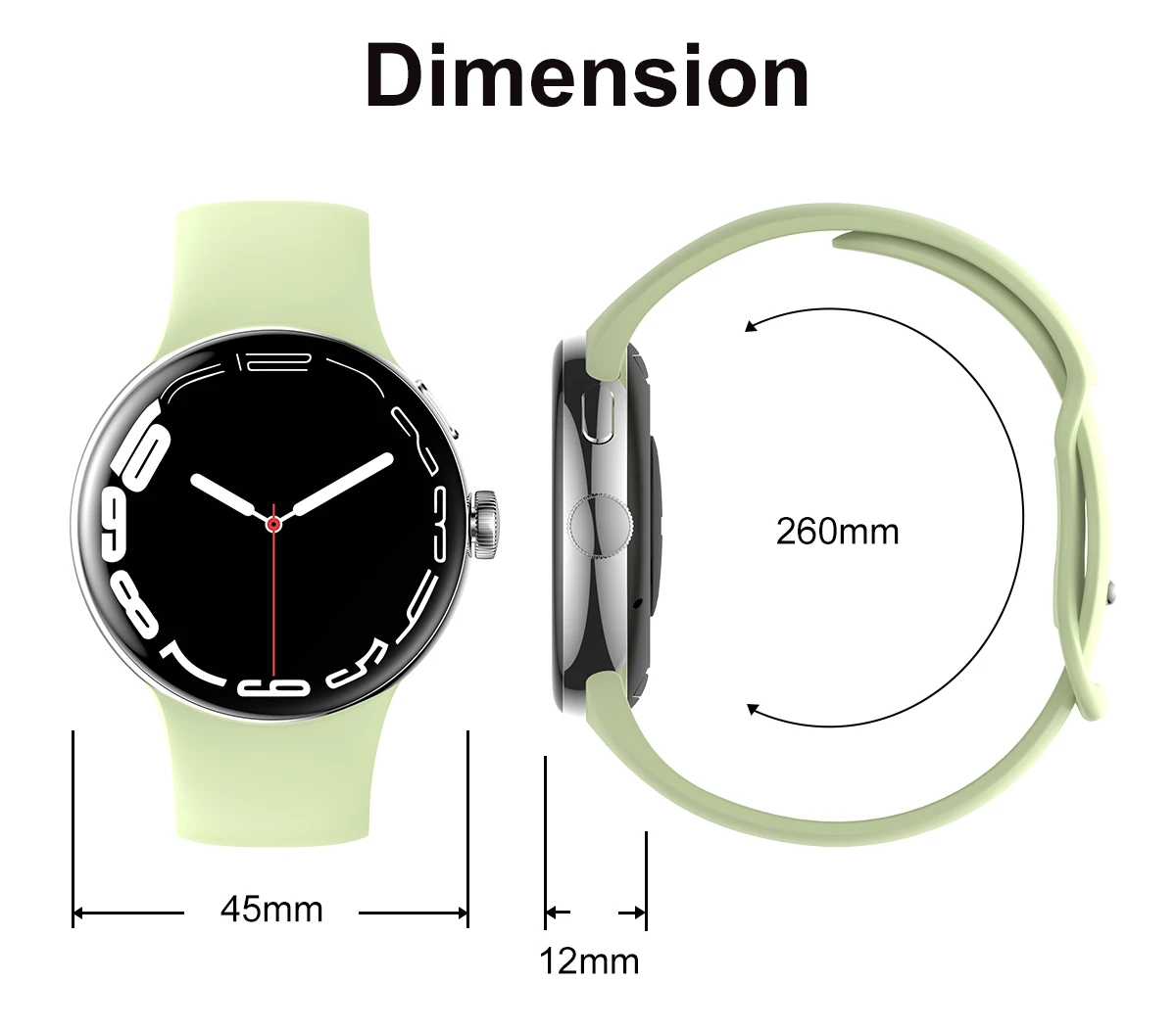 In Stock LA24 Smartwatch with Heart Rate Monitoring & Activity Tracker ...