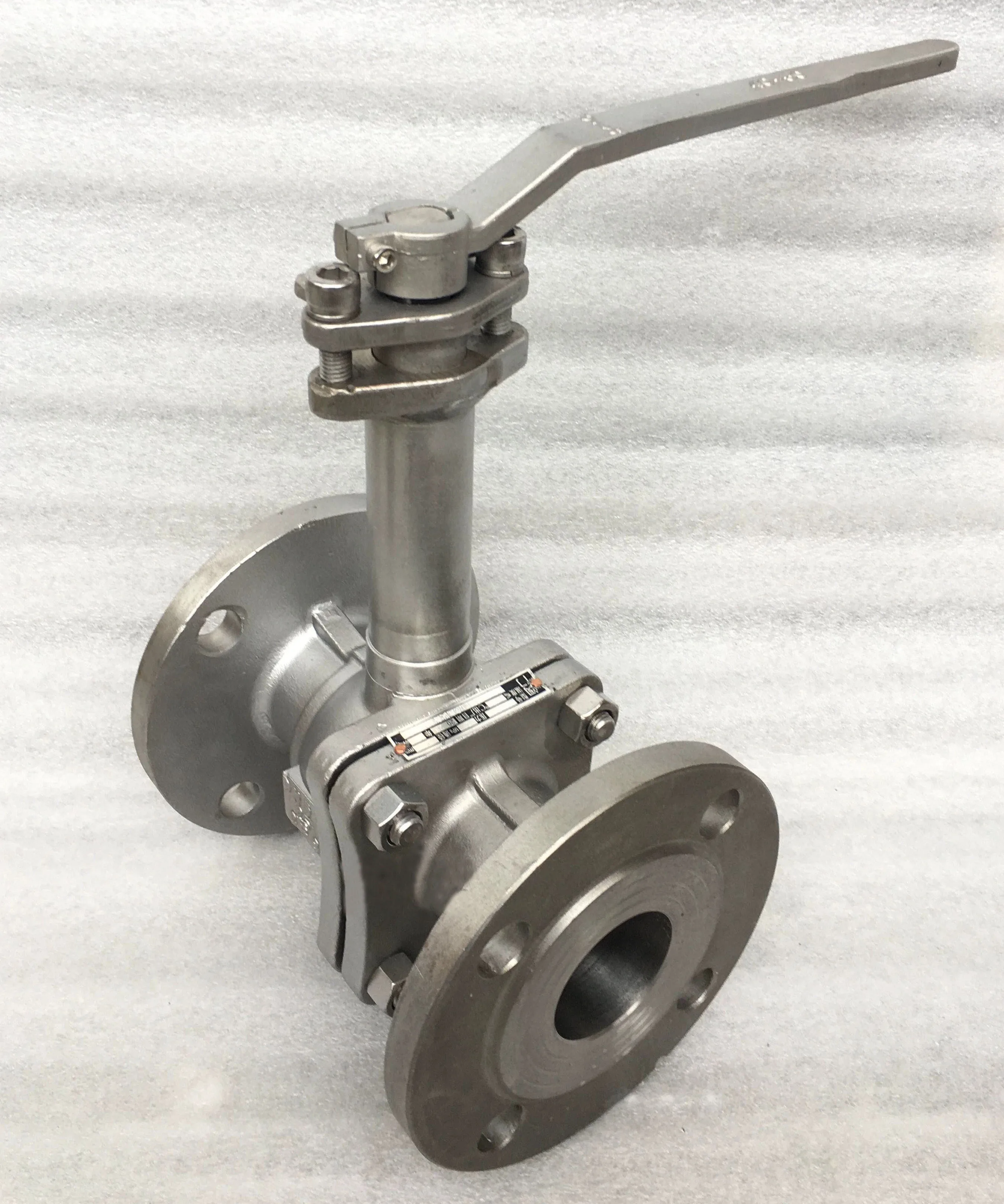 Cryogenic Regulating Control Valve -196 Degree Pctfe High Pressure Stainless Steel Valve Flange ...