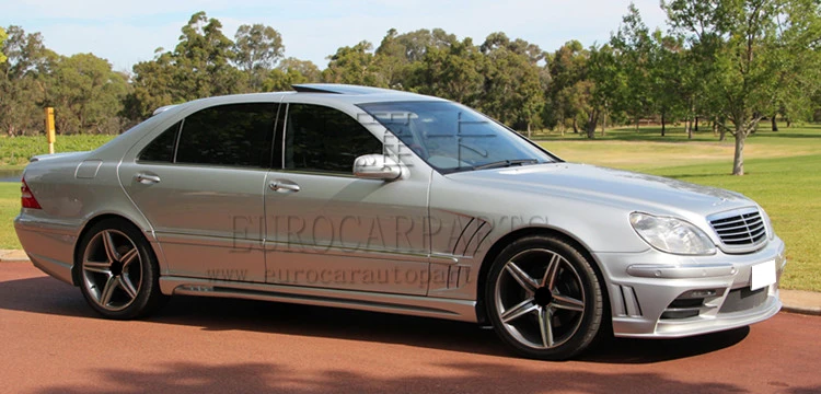 W220 WD Style Body Kits - High-Quality FRP Material