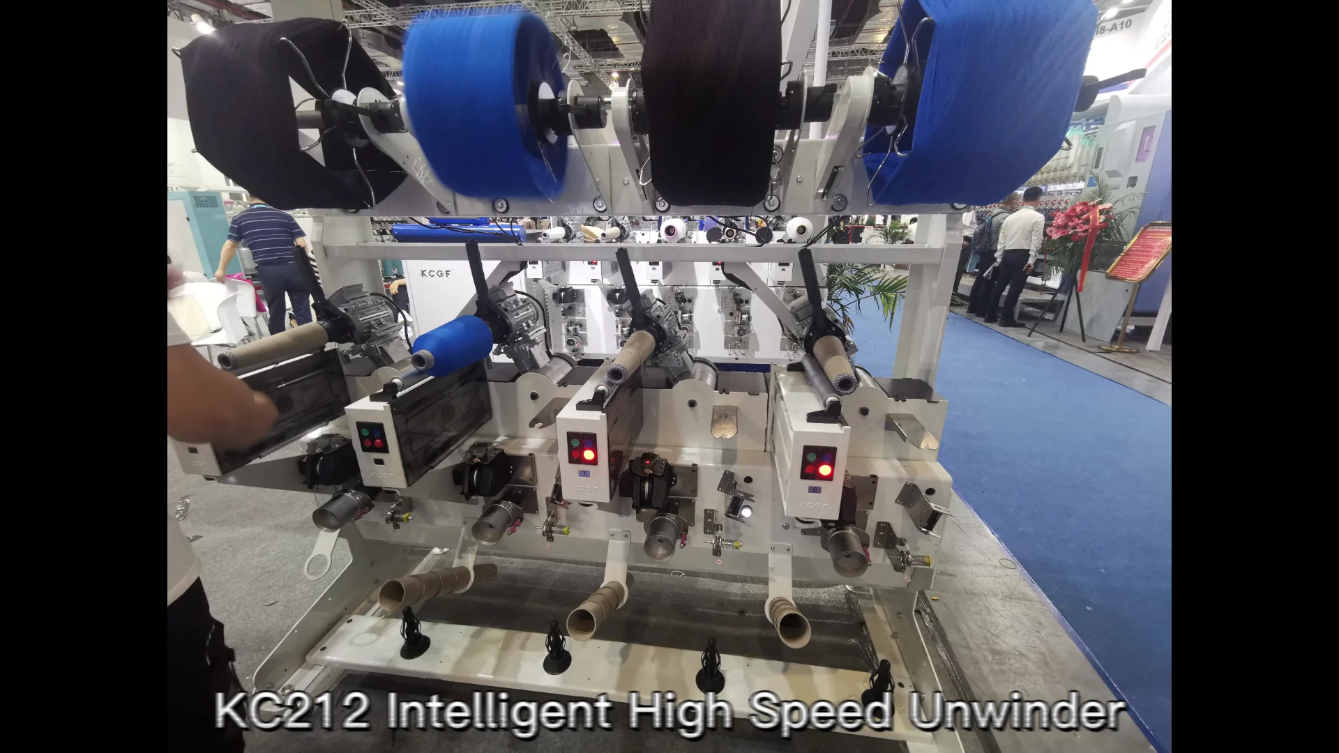 Hank Reeling Winder Machine For Winding Yarn Kc212 High Speed Up To ...