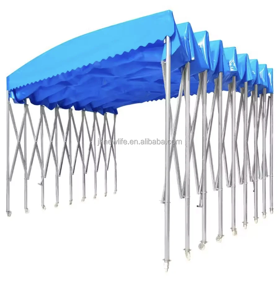 Outdoor electric controlled retractable tents for restaurants ...