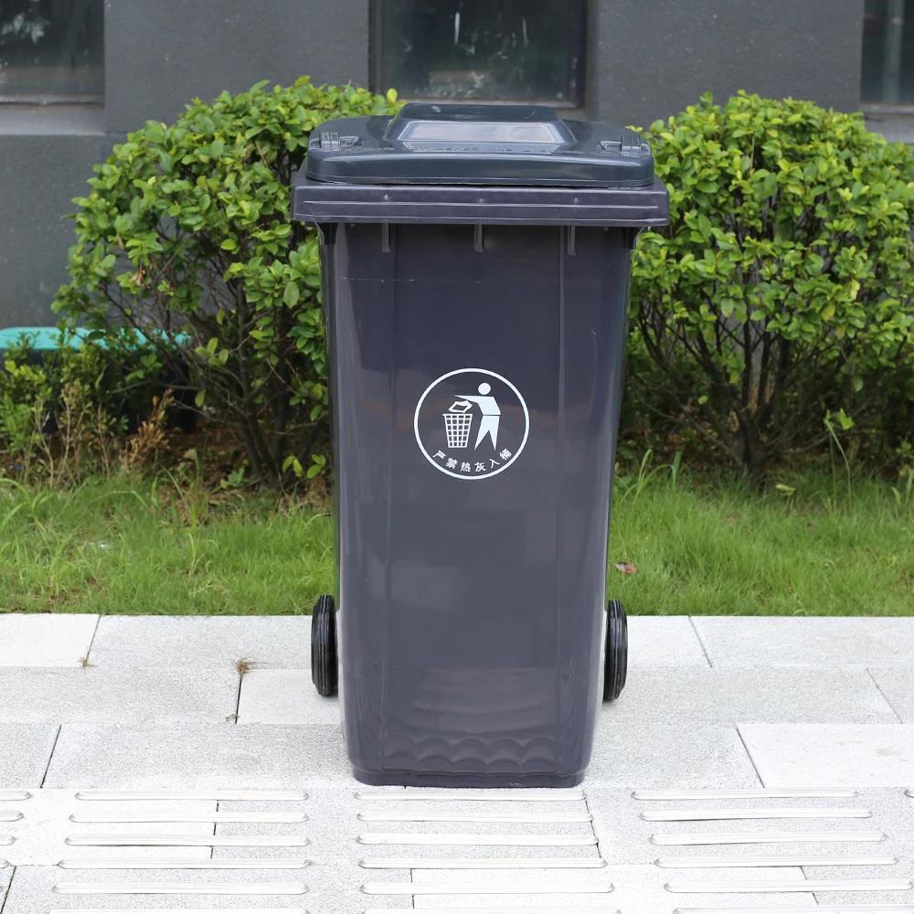 360L Outdoor Plastic Garbage Container - Durable & Sustainable