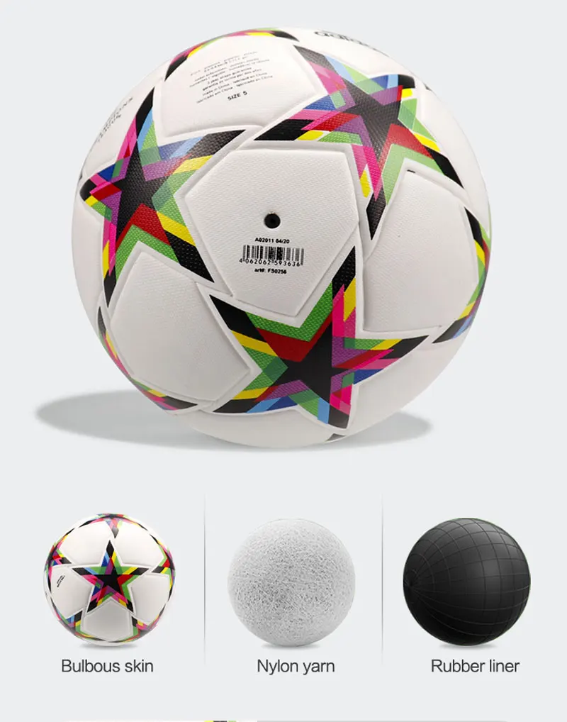 Leather Ballon De Football Ball Futbol Topu Balones De Futbol ...