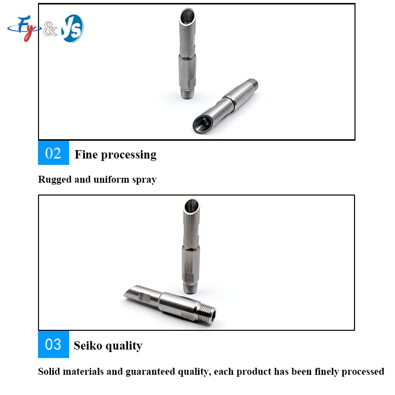 Ruby Double Hole Water Needle Nozzle,Stainless Steel Double Hole Water ...