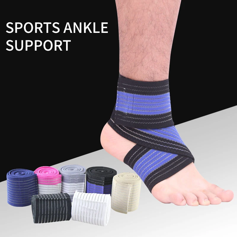 Umicca Adjustable Foot Bandage Elastic Ankle Brace Heel Support Pad ...