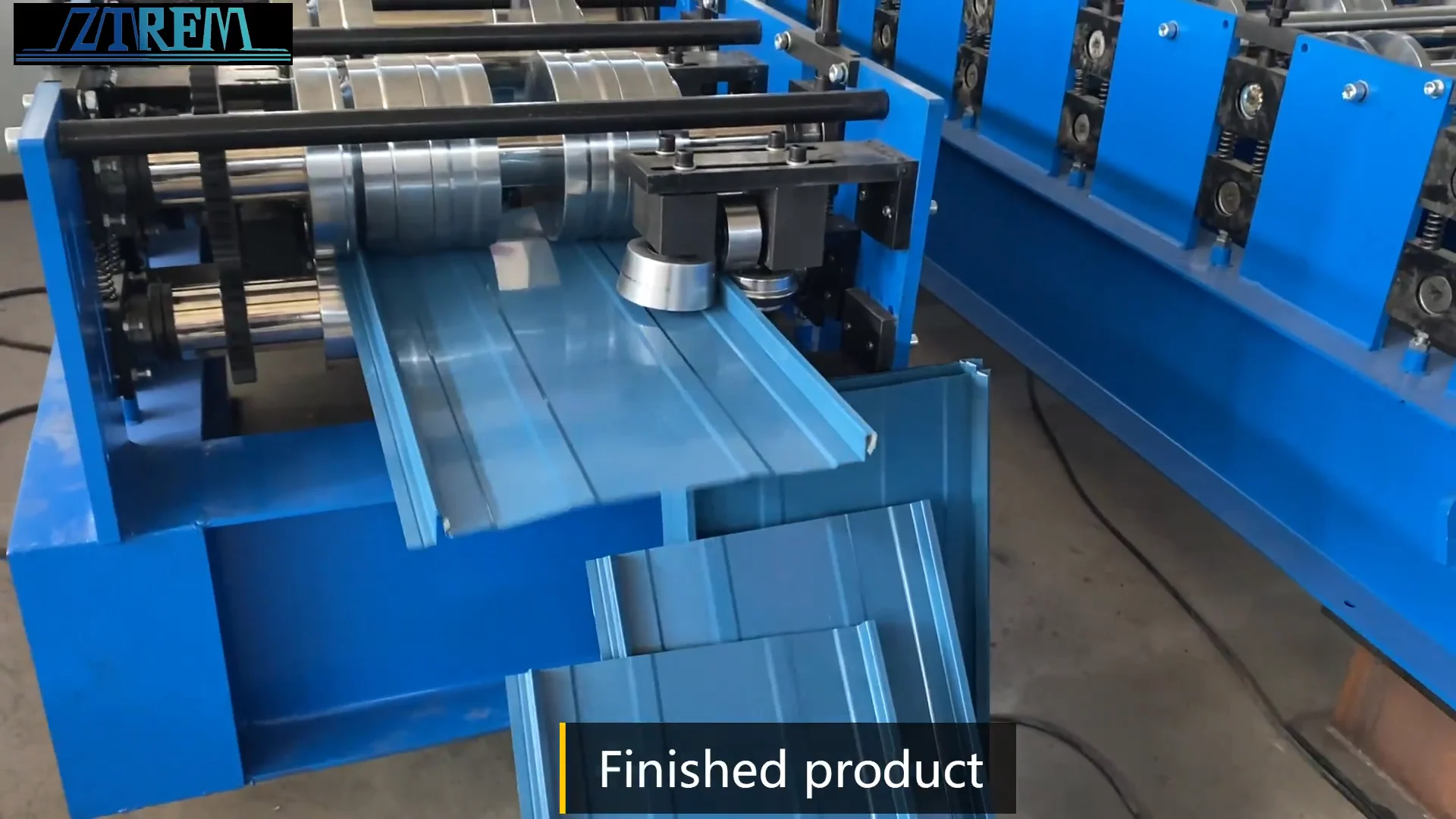 Roof Machines Snap Lock Standing Seam Metal Sheet Roll Forming Machines ...