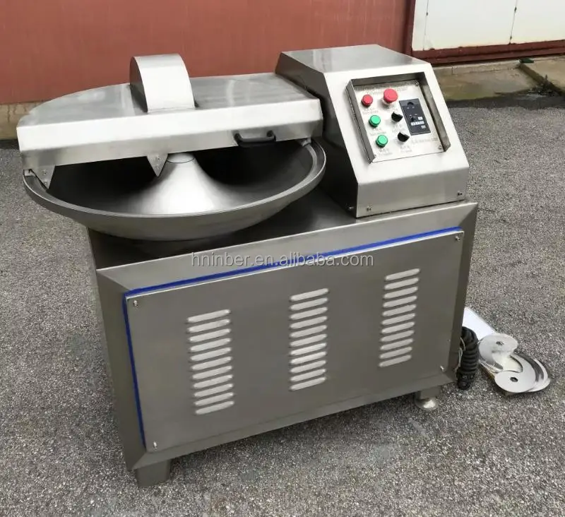 Stainless Steel Meat Bowl Cutter Machine 20L China Meat Chopper Grinder ...