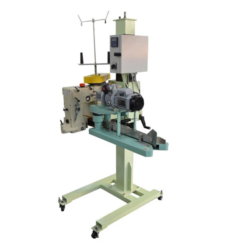 A1-pb+ds-9c+cp4900 Automatic Bag Closing Sewing Machine With Pedestal And Bag Infeed Device ...