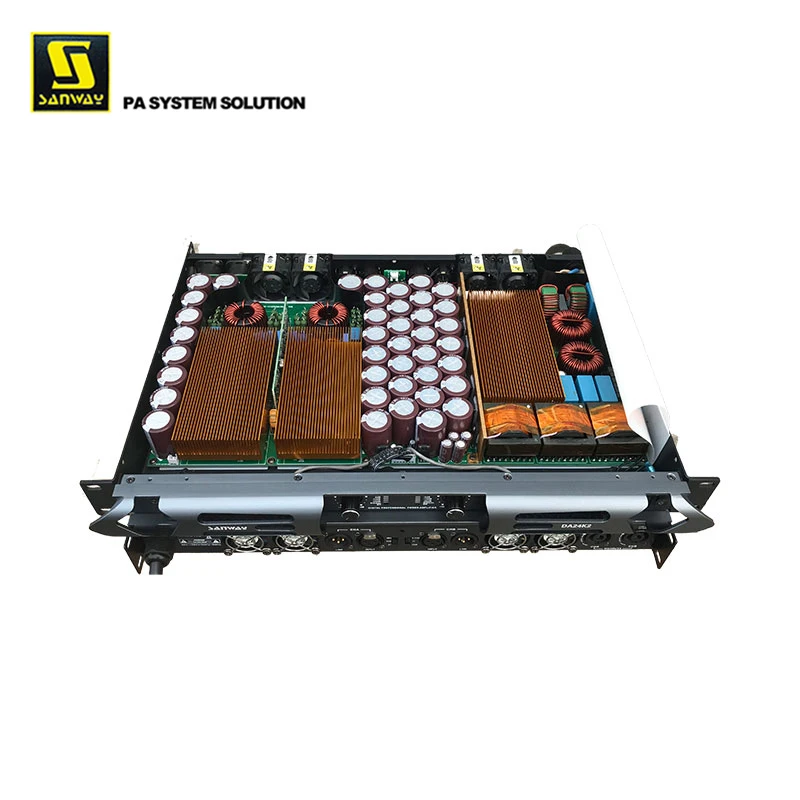 Da24k2 2 Channel Class D 1u Professional Stage Speaker Amplifier - Buy ...