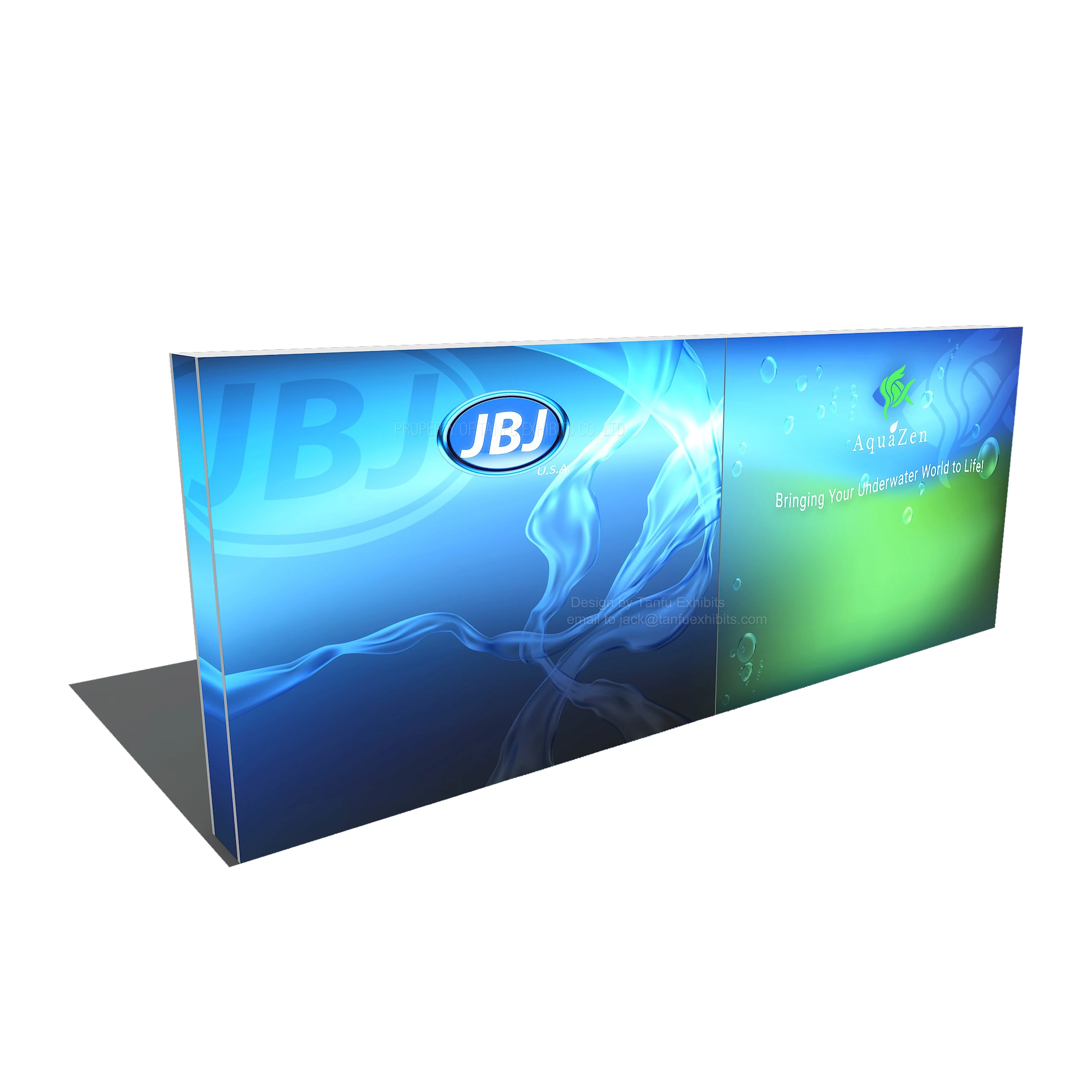 Customized Trade Show Backdrop Wall Pop up Backlit Light Box Backdrop ...