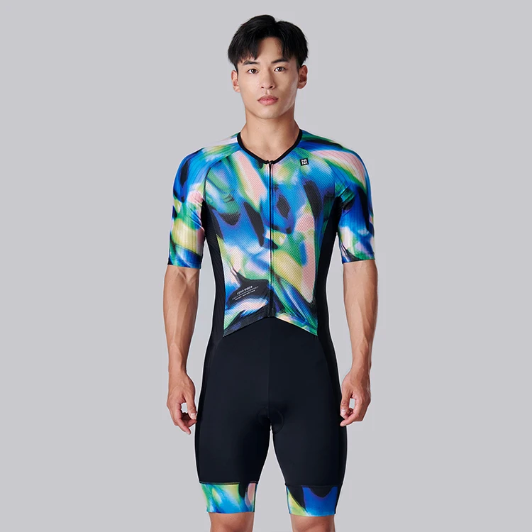 Custom triathlon suit men design sublimation printed triathlon suit ...