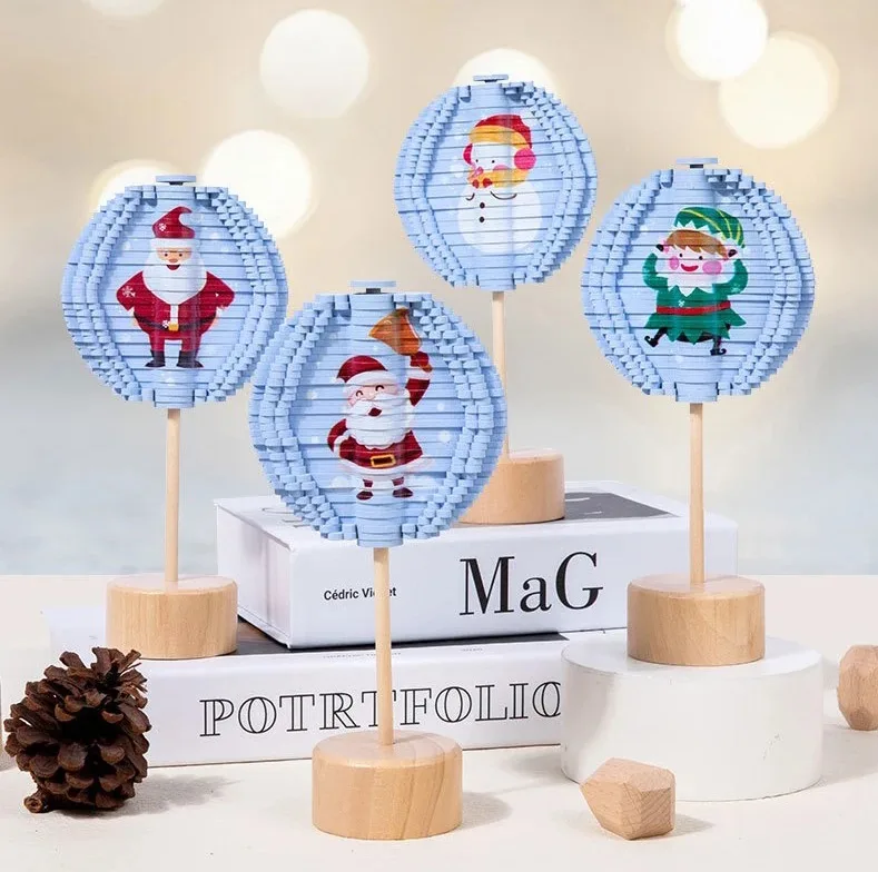 Wooden Spiral Sensory Fidget Toy For Spin Magic Spinning Stress Relief ...