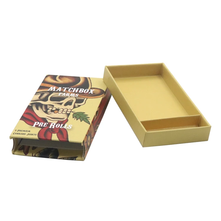 Custom Printed Paperboard Cigarette Box Packaging Case