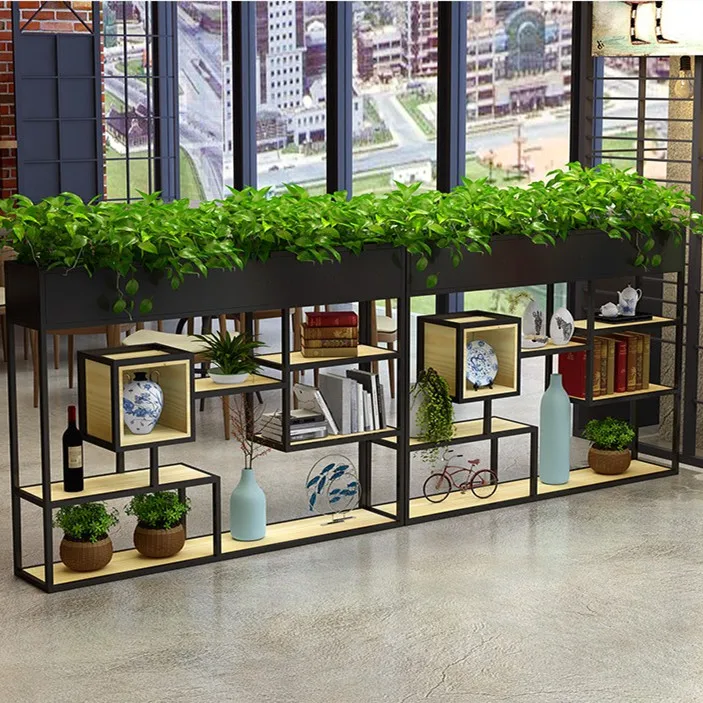 Office Partitions - Modern Metal Plant Stands for Spaces
