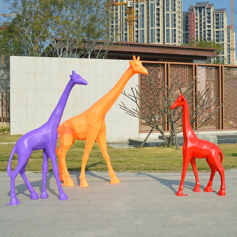 Custom Fiberglass Animal Sculptures for Outdoor Display