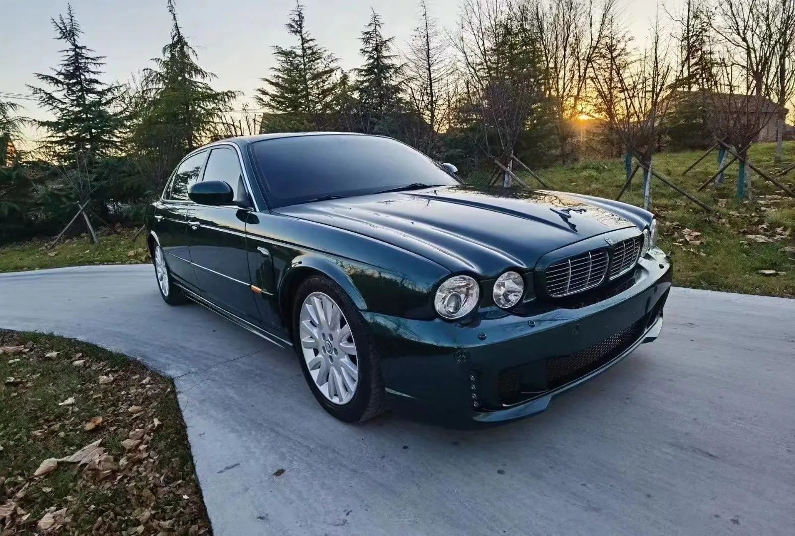 Jaguar XJ8 XJ6 Body Kit - Wald-Style Front & Rear Bumpers