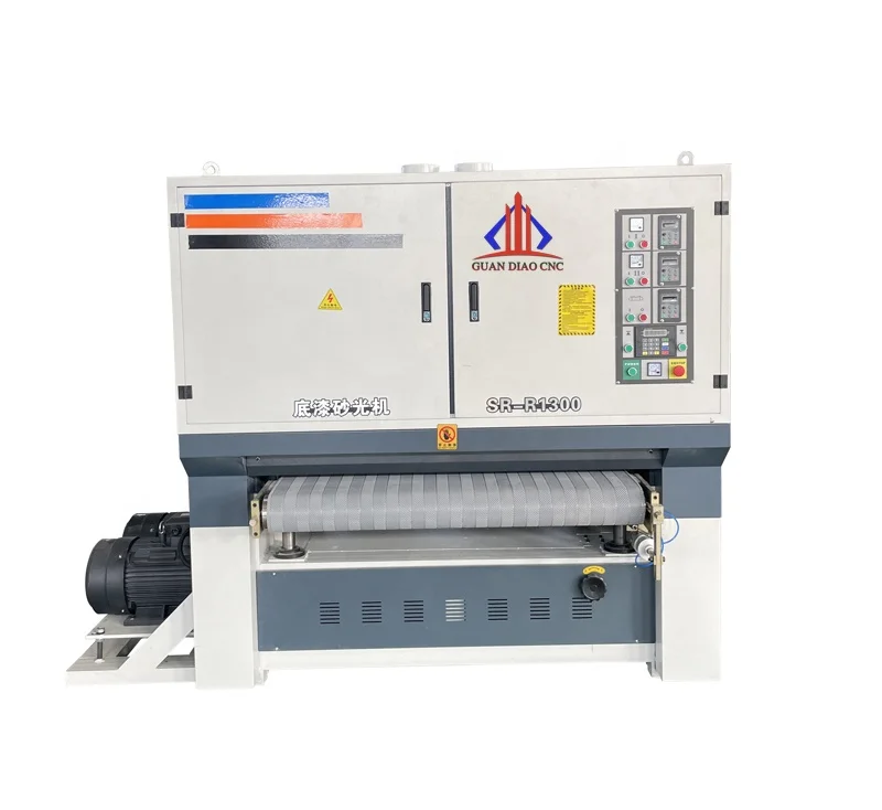 Woodworking Brush Sanding Machine Automatic Combination Door Cabinet ...