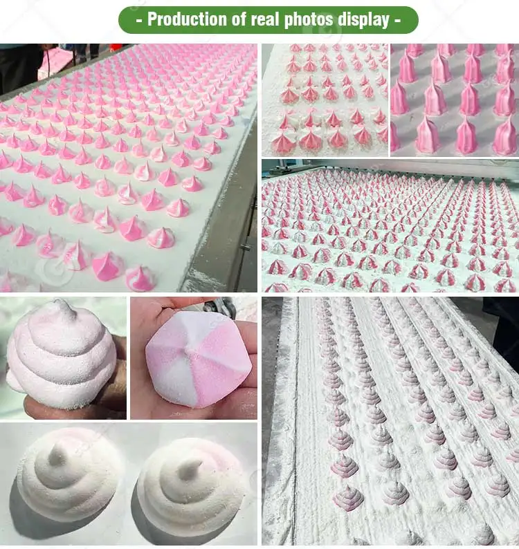 Chocolate Marshmallow Continuous Aerator Sandwiched Marshmallow Product ...