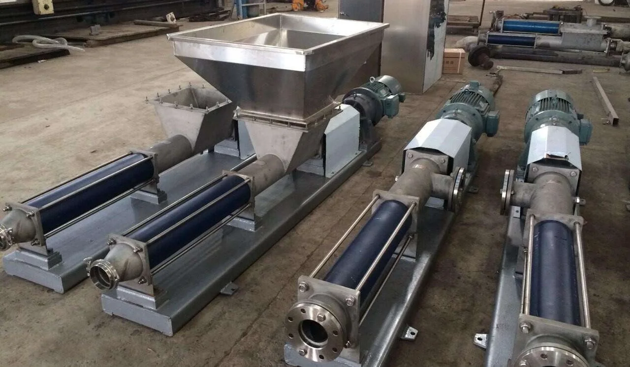 Feixiang Small Electric Helical Mono Screw Pump with Hopper