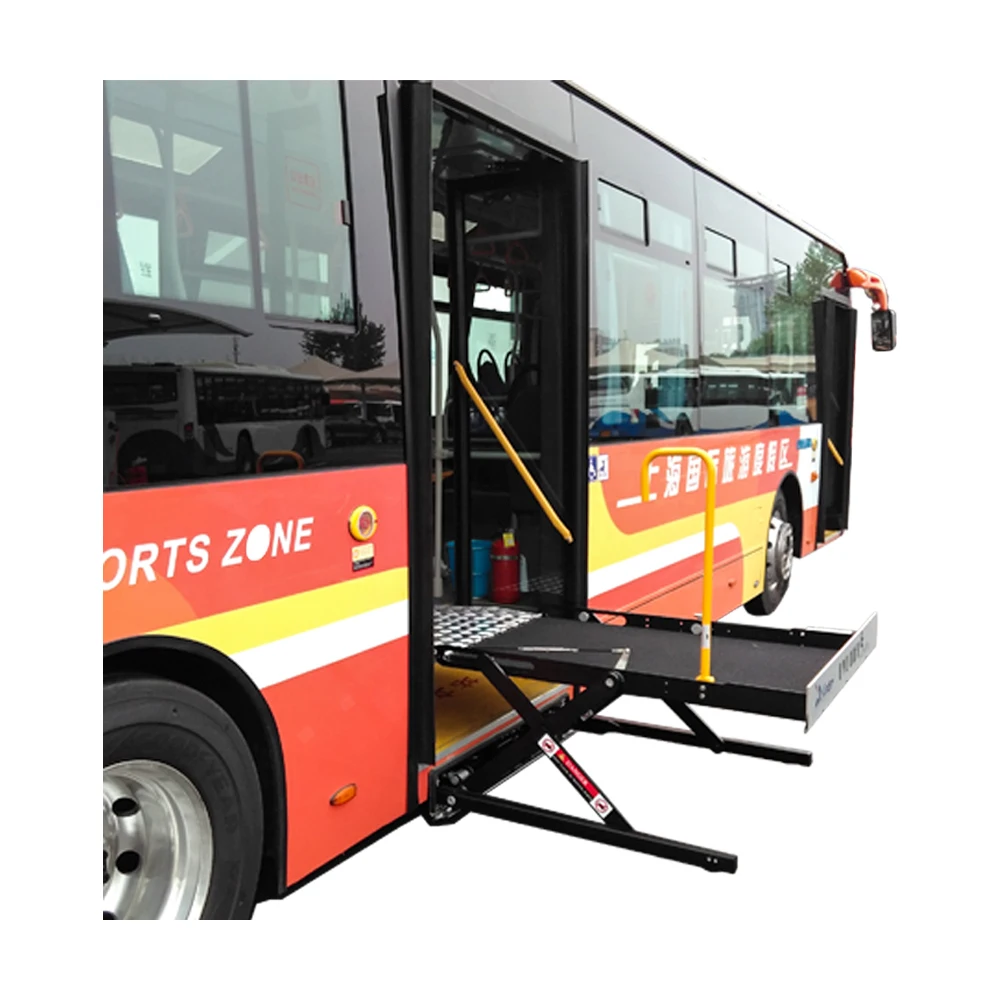 Hydraulic Wheelchair Lift Platform for Buses Minibus Coaches CE and EMARK Certification ...