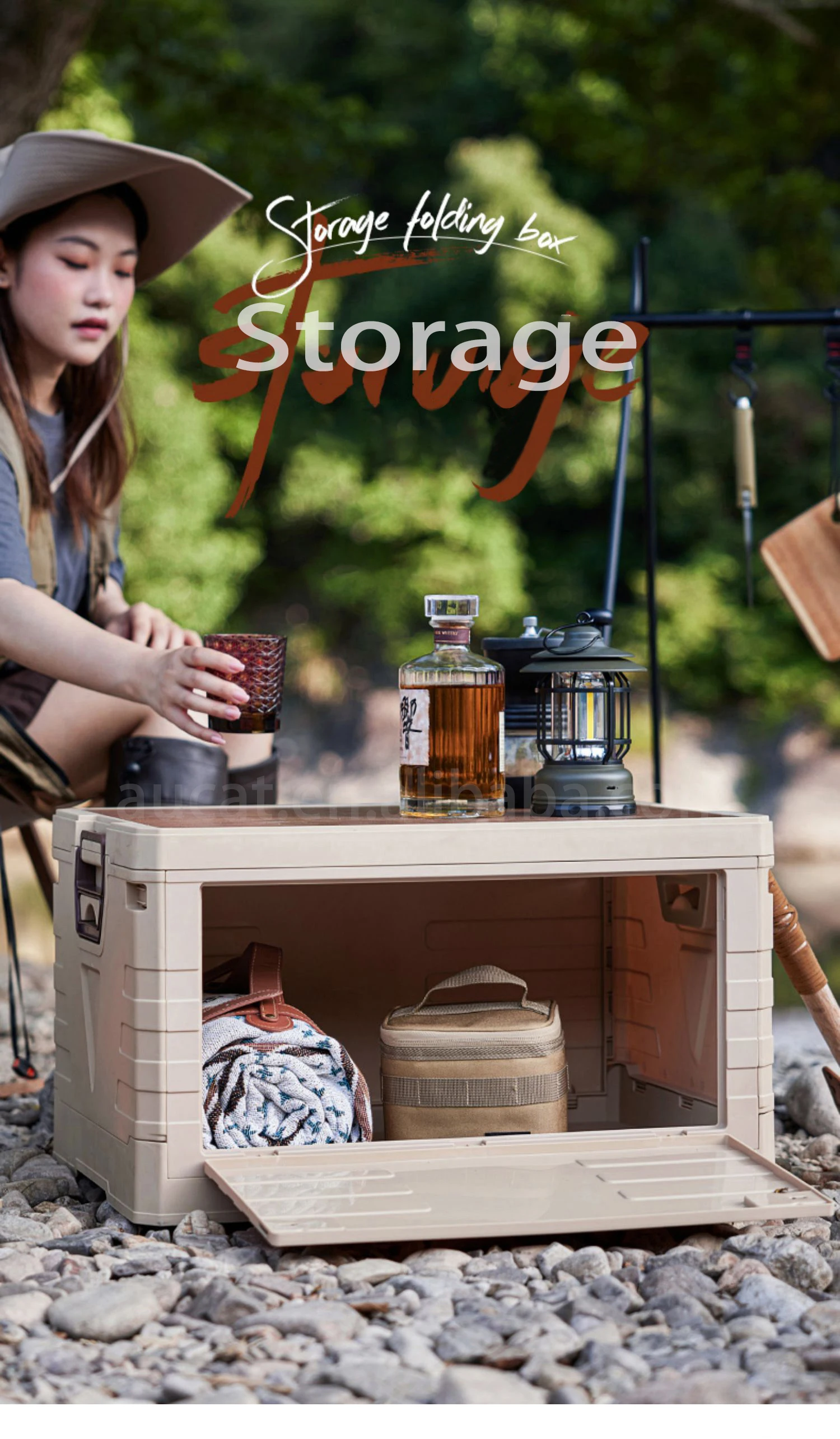 Foldable Outdoor Containers - Durable & Portable Storage