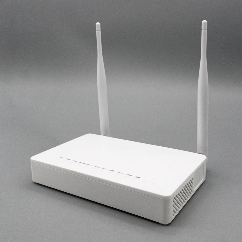 ZTE F609 V3 Gpon Router - 4GE, 2TEL, 5DBI Fiber Optic Device