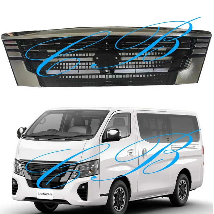 Chrome Grille for Caravan Urvan NV350 E26 2023 Front Bumper Grille ...