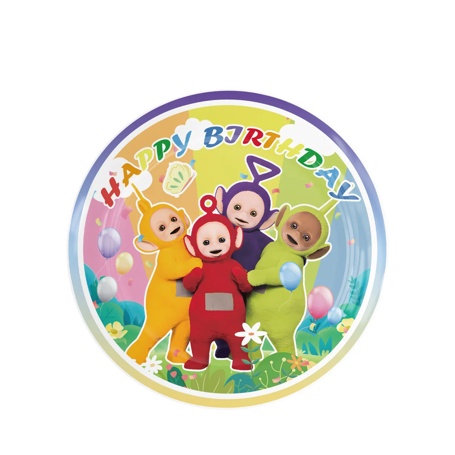 Teletubby Baby Theme Party Decorations Disposable Tableware Paper ...
