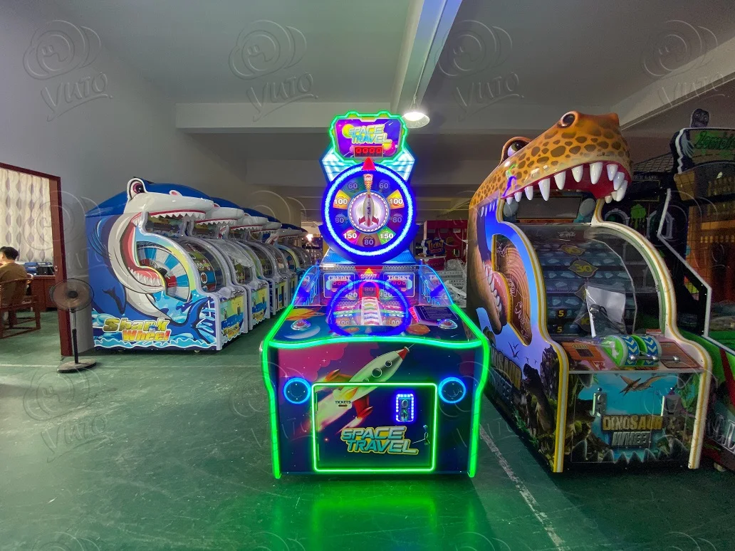 Space Travel Arcade Ticket Machines Spin For Sale Made In China - Buy ...