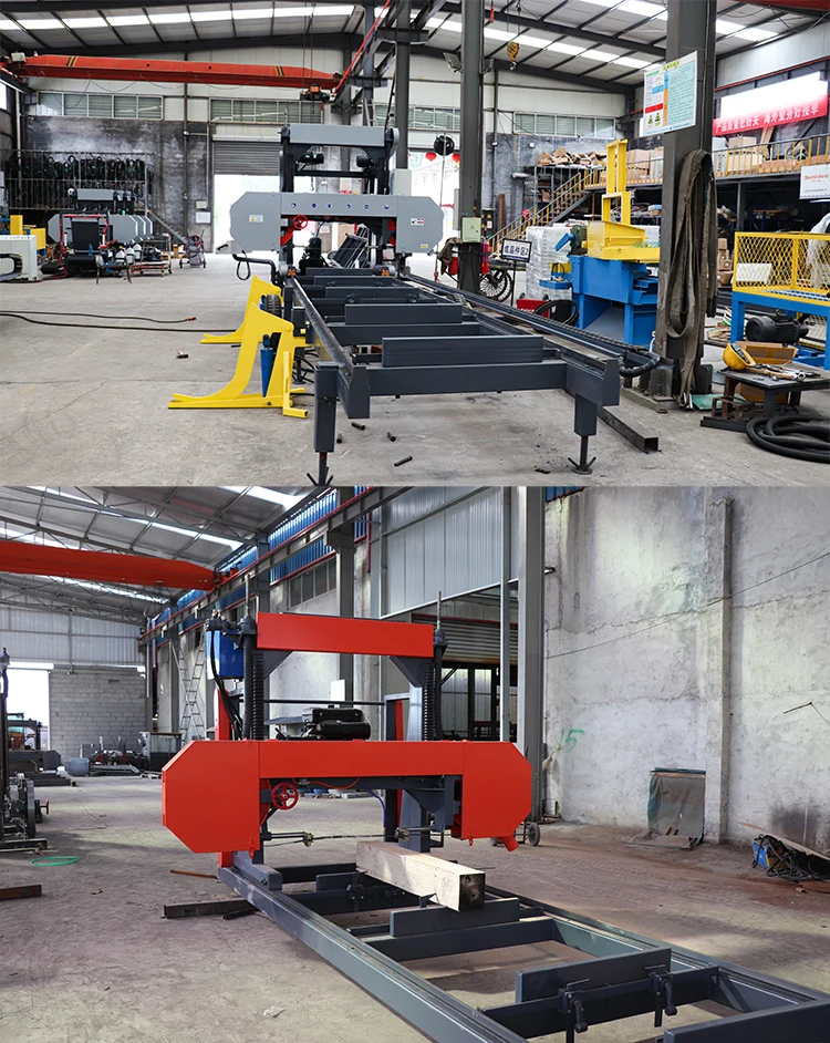 Vertical Sawmill With A Carriage For Timber Electric Sawmill Guangzhou ...