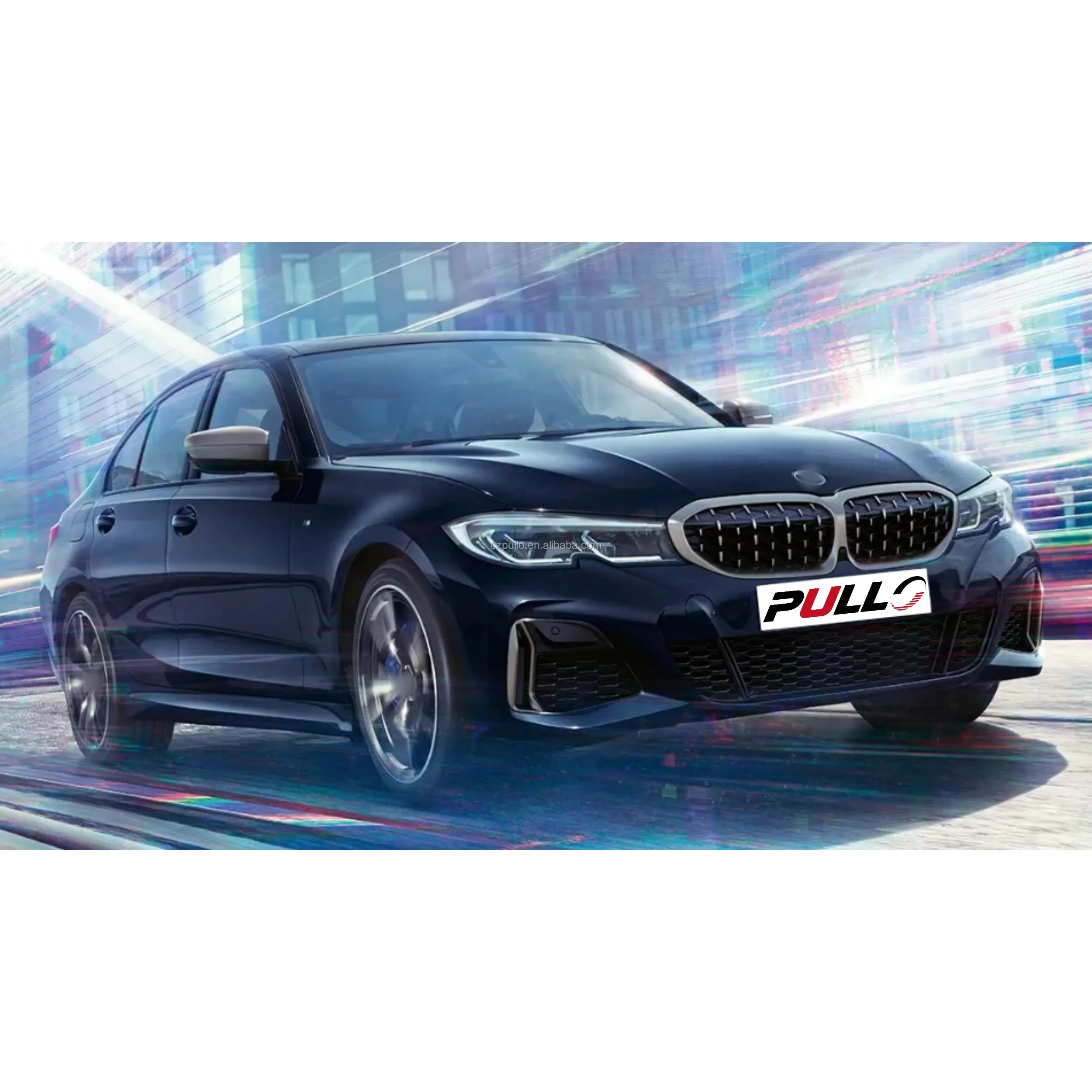 Front And Rear Bumper With Grille And Side Skirt For Bmw 3 Series G20 G28 2020-2022 Upgrade To ...