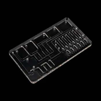 Customized High Precision Medical Mold Microfluidic Chip For Lsr ...