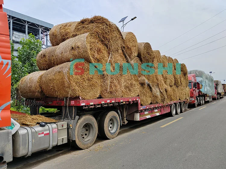 Corn Straw Bale Crusher - Long Life Blades & High Capacity