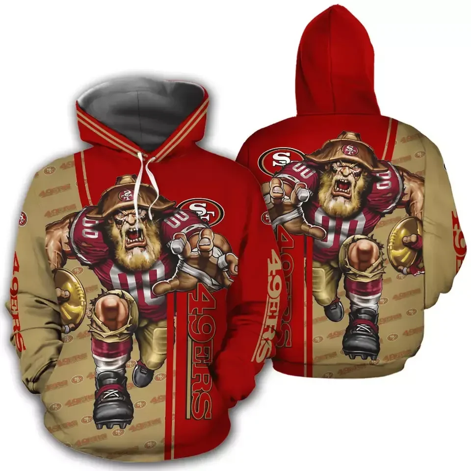 2022 Fashion America Hot Sale Football Team Sports Hoodies 3d Print ...