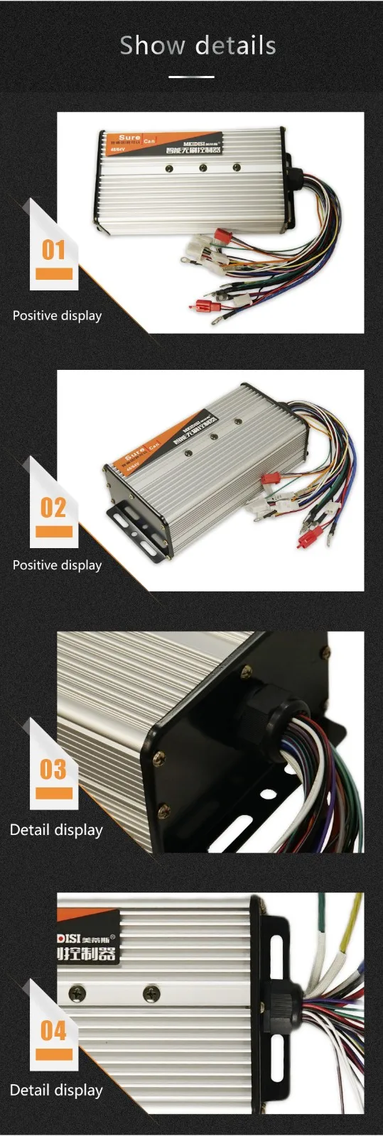 84V/3000W Ev Conversion Kit for Scooter Kit Auto Electrico Conversion ...