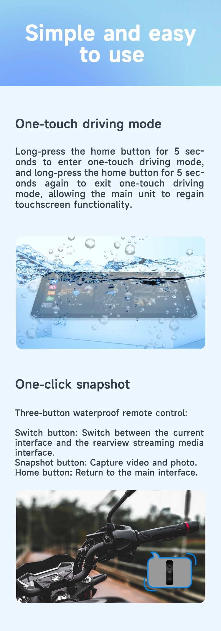 Alienrider M12 Pro - Ultimate Motorcycle Navigation & Dash Cam